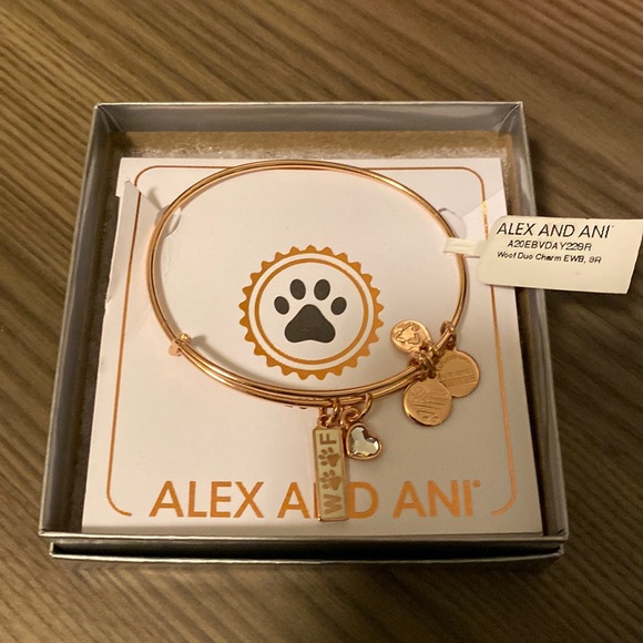 Alex and Ani | Jewelry | Alex And Ani Dog Theme Bracelet | Poshmark